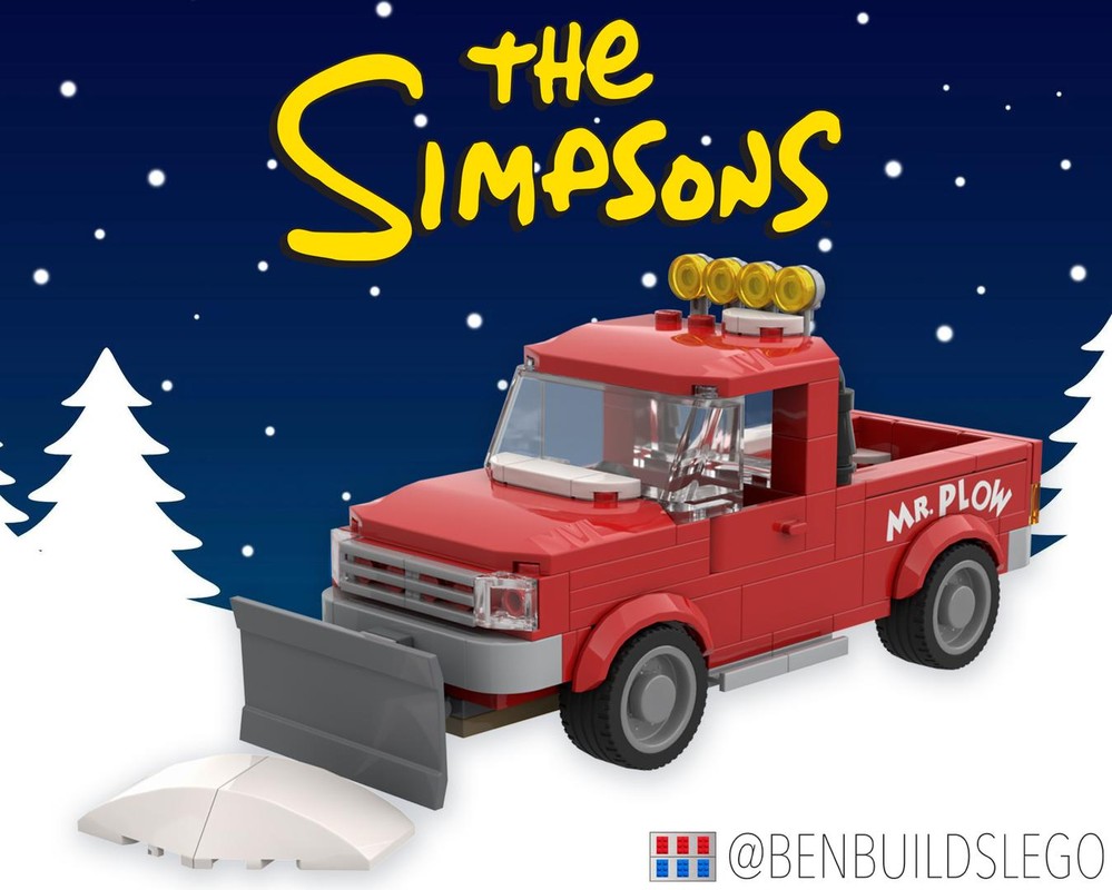 LEGO MOC Mr. Plow Snowplow by benbuildslego | Rebrickable - Build with LEGO