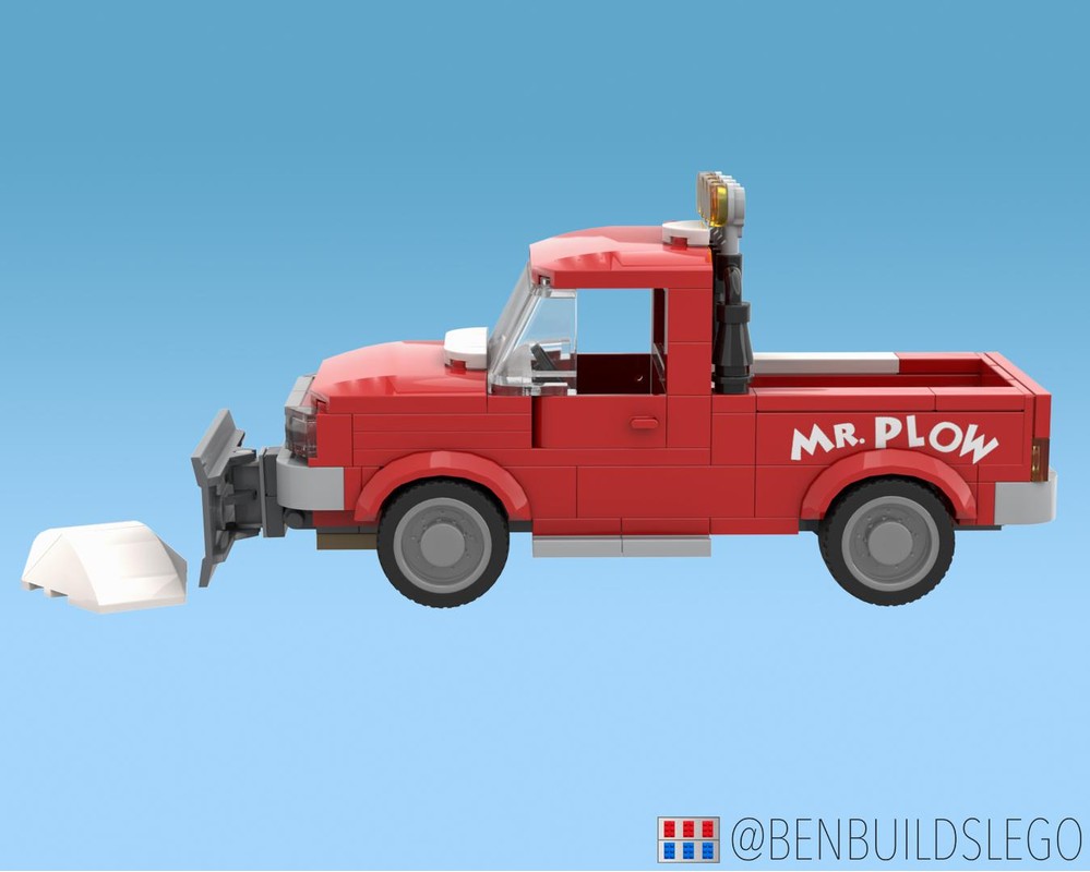 LEGO MOC Mr. Plow Snowplow by benbuildslego | Rebrickable - Build with LEGO