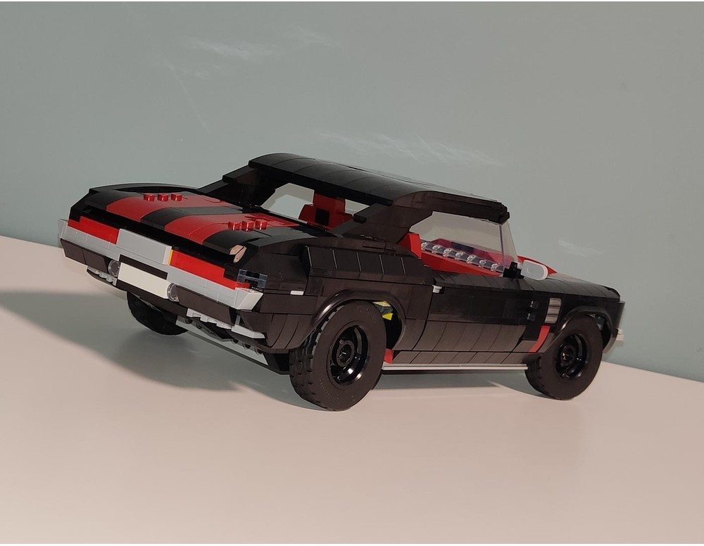 LEGO MOC 10304 Dodge Challenger by Kirvet | Rebrickable - Build with LEGO