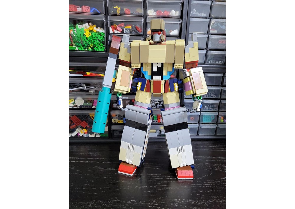 Lego Moc Cbb01 Megahwart G1 Inspired Transformable Megatron By