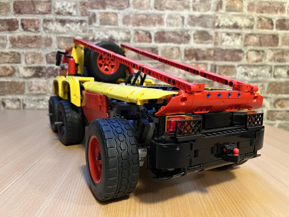 Lego Moc Trial Truck 6x6 By Donsantos Rebrickable Build With Lego