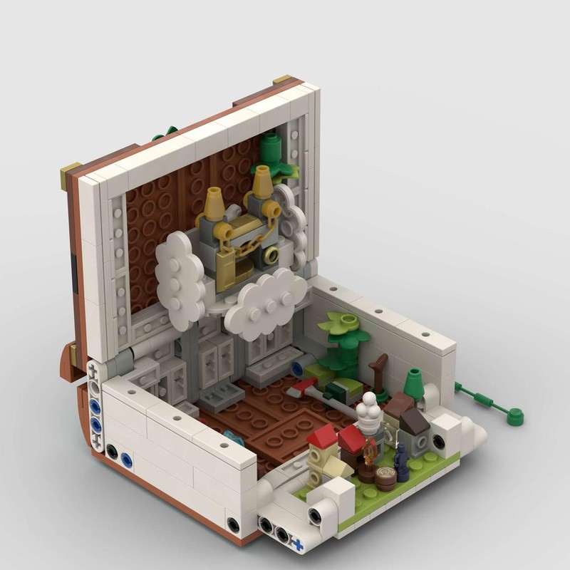 LEGO MOC Open the Jack and the Bean Stalk Book by uminuo | Rebrickable ...
