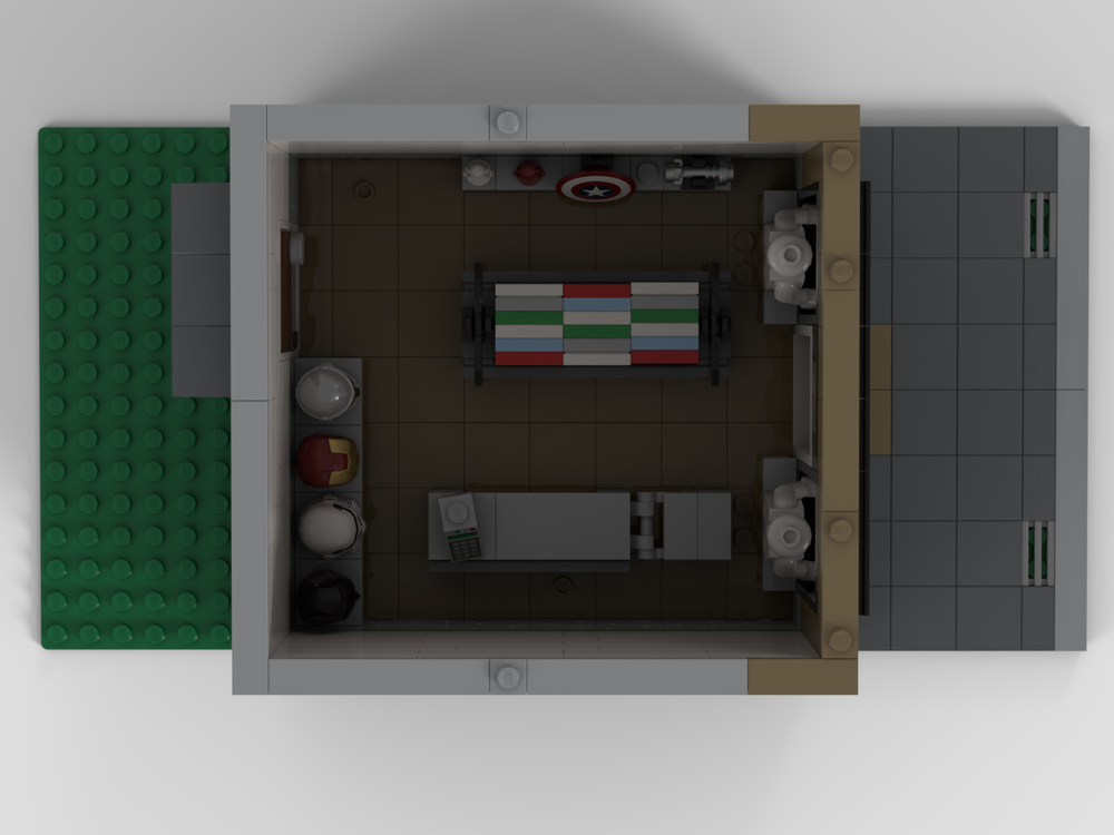 Lego Moc Modular Comicbook Store With Interior By Obiblock