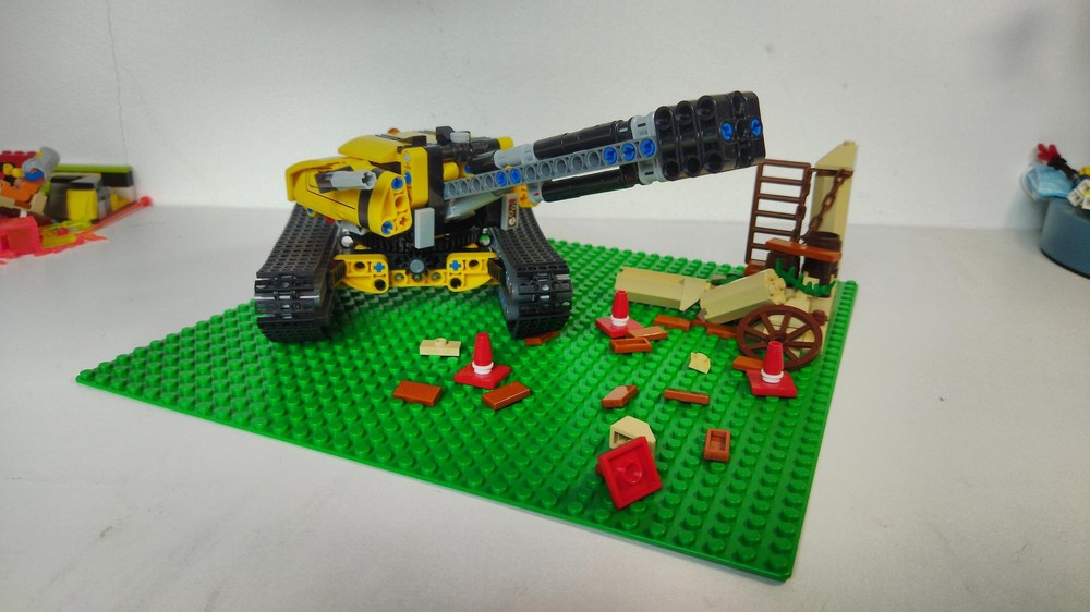 LEGO MOC Heavy Tank by Dodus builders | Rebrickable - Build with LEGO