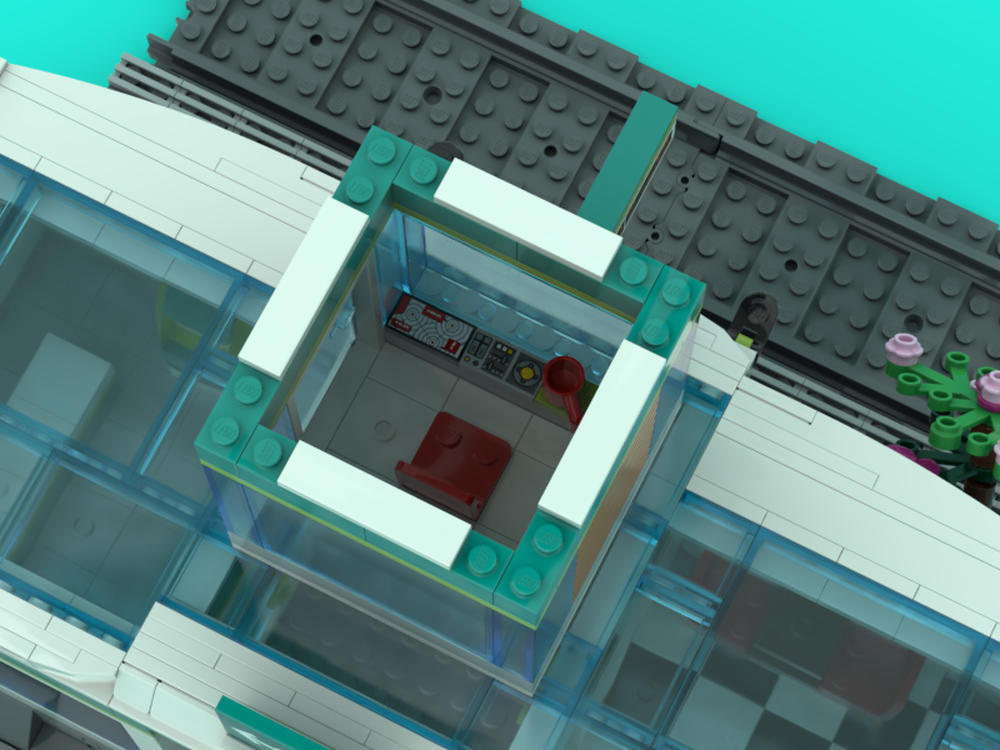 Lego Moc Train Station By The Lego Master Rebrickable Build With Lego