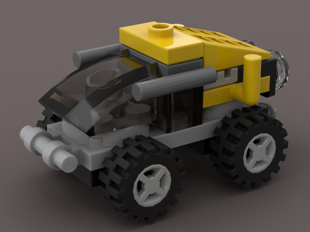 LEGO MOC 71212 - Emmet's "Evil Monster" ATV by JusTiCe8 | Rebrickable ...