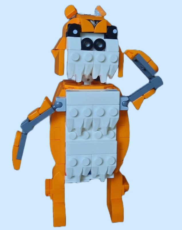 LEGO MOC monkey by qbcrunch | Rebrickable - Build with LEGO