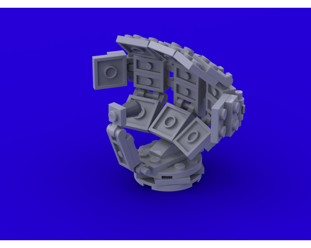 LEGO MOC Radar unit/Radio dish by Kuat_Lego_Yards | Rebrickable - Build ...