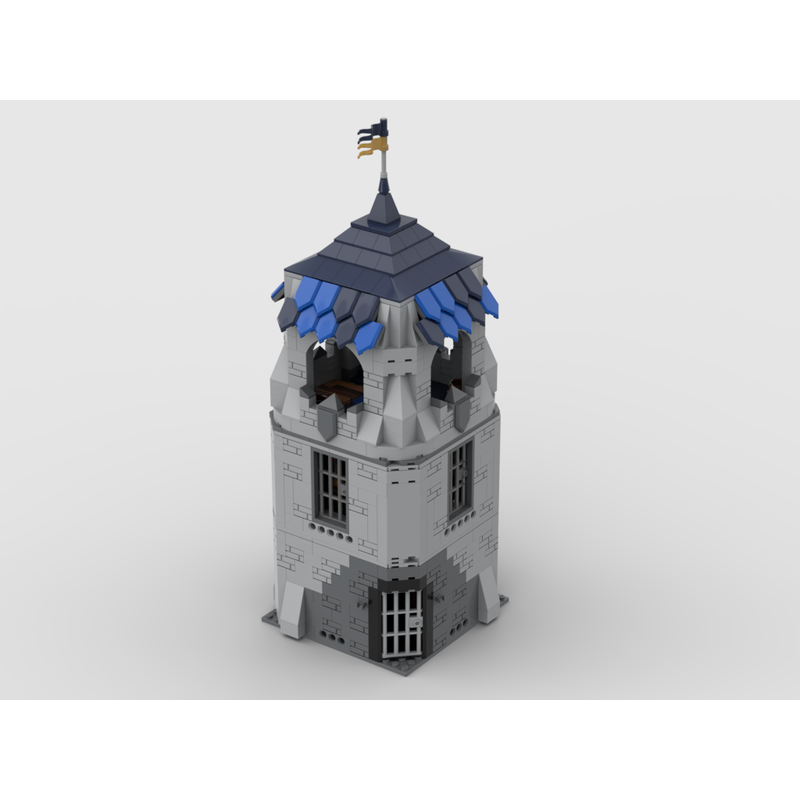LEGO MOC Medieval Castle: Tower - Modular with Full interior by ...