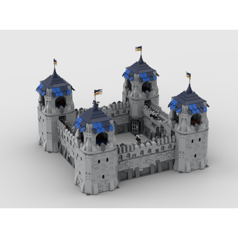 LEGO MOC Medieval Castle: Tower - Modular with Full interior by ...
