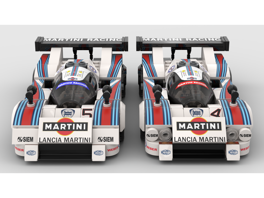 Lego Moc Lancia Lc2 Martini Racing Group C 1984 By Bryccars