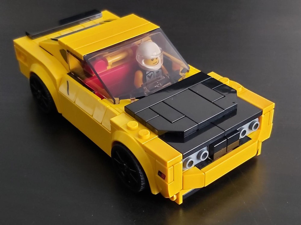 Lego Moc Dodge Challenger By Legobuilder98 Rebrickable Build With Lego