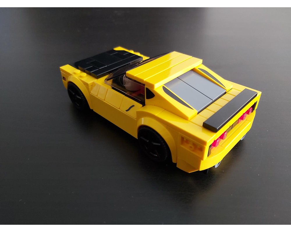 Lego Moc Dodge Challenger By Legobuilder98 Rebrickable Build With Lego