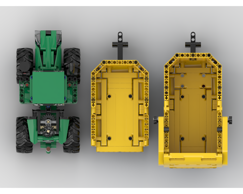 LEGO MOC Set 42136 - John Deere trailer model B by Wasaloida ...