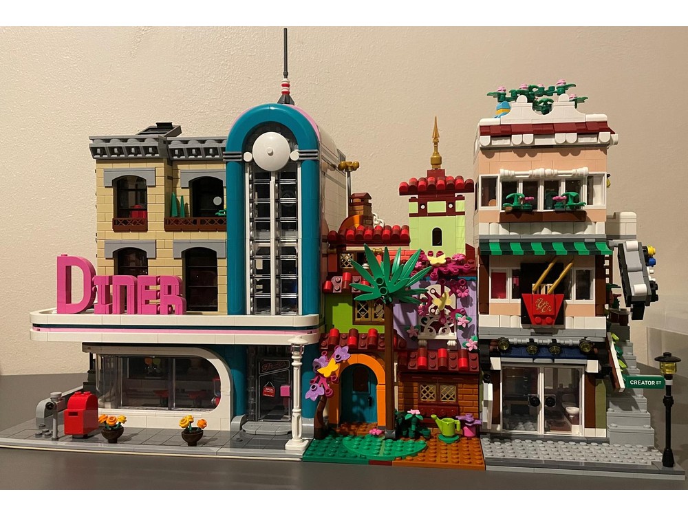 LEGO MOC Madrigal House Modular Alternate build 43202 by re-bricked ...