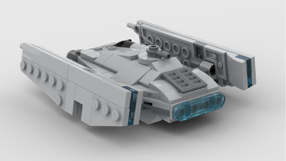 Lego Moc Micro Fondor Haulcraft Andor Luthen By Ckakka2 Rebrickable