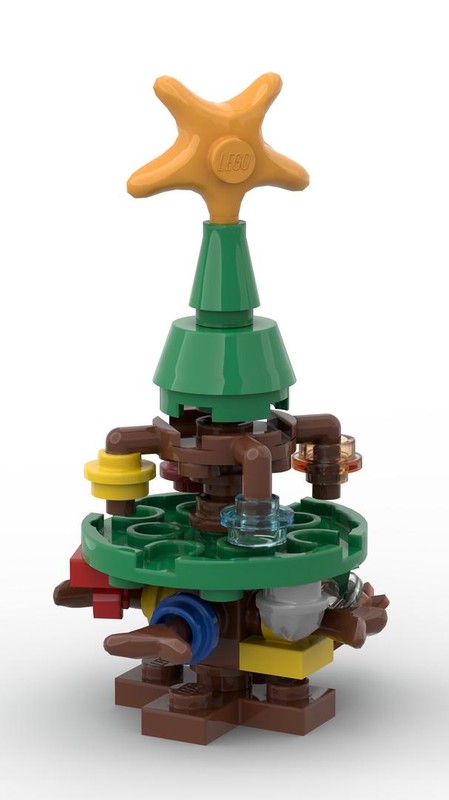 LEGO MOC Christmas Tree by Dujk | Rebrickable - Build with LEGO