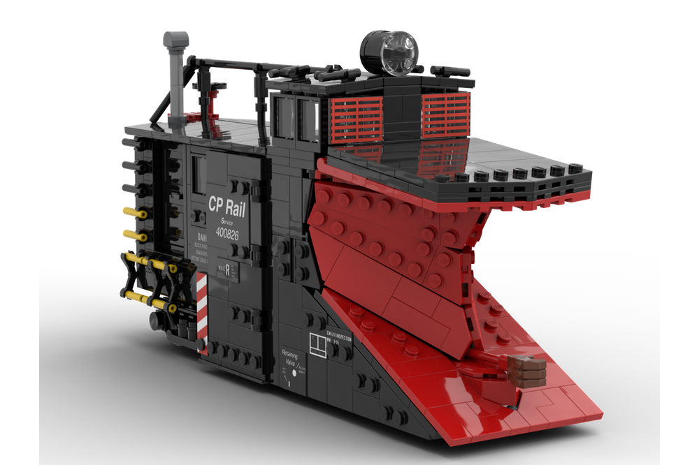 LEGO MOC Canadian Pacific Rail Canadian Type Snowplow by Yellow.LXF ...