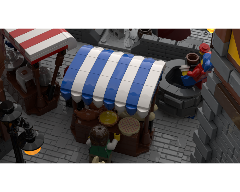 LEGO MOC Medieval Street by Legat_Of_Legion | Rebrickable - Build with LEGO