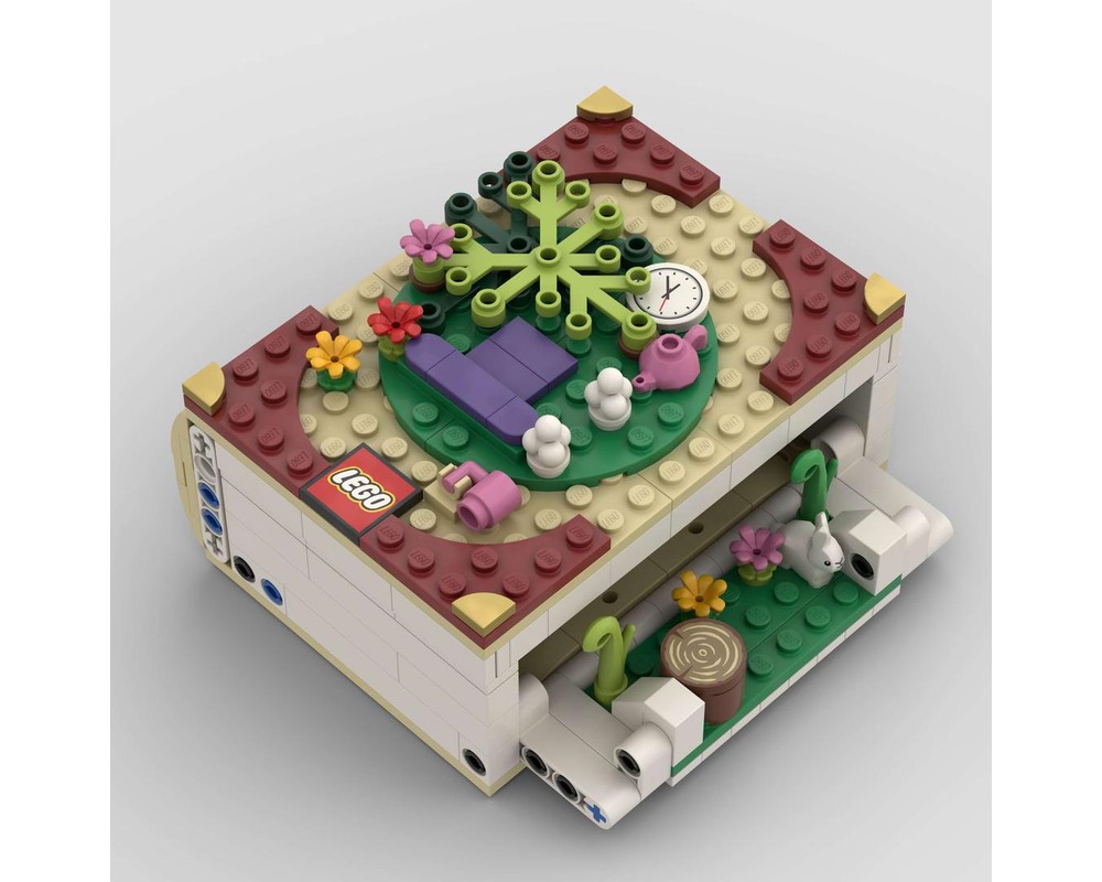 LEGO MOC Open the Alice's Adventures in Wonderland Book by uminuo ...