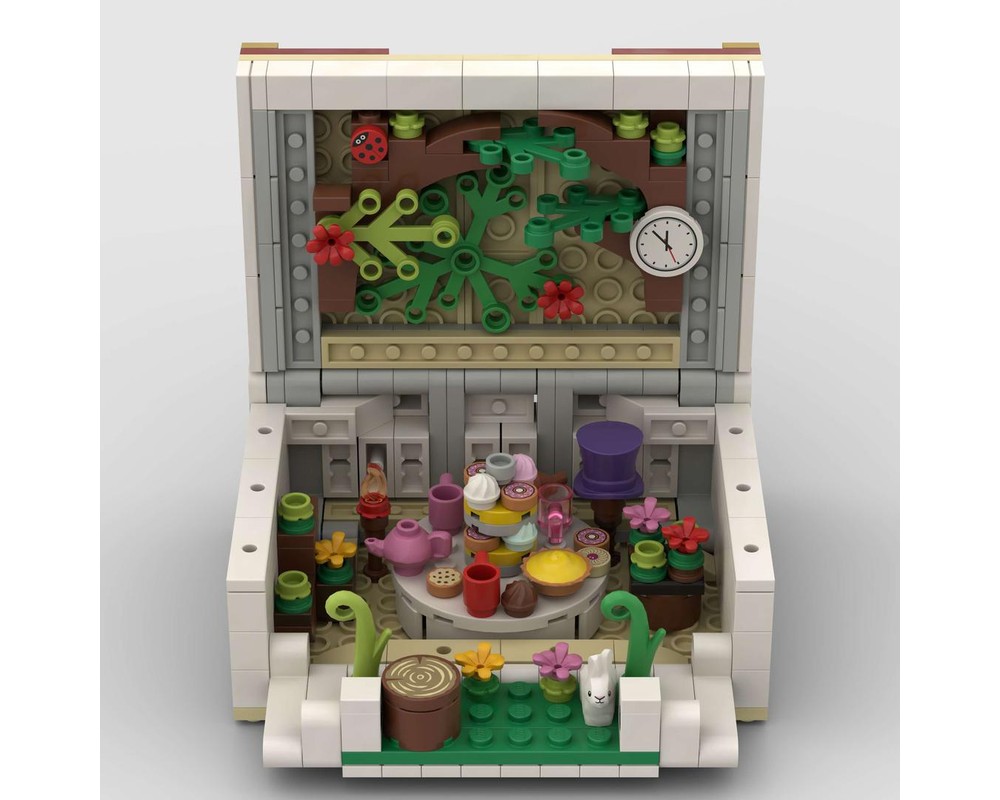 LEGO MOC Open the Alice's Adventures in Wonderland Book by uminuo ...