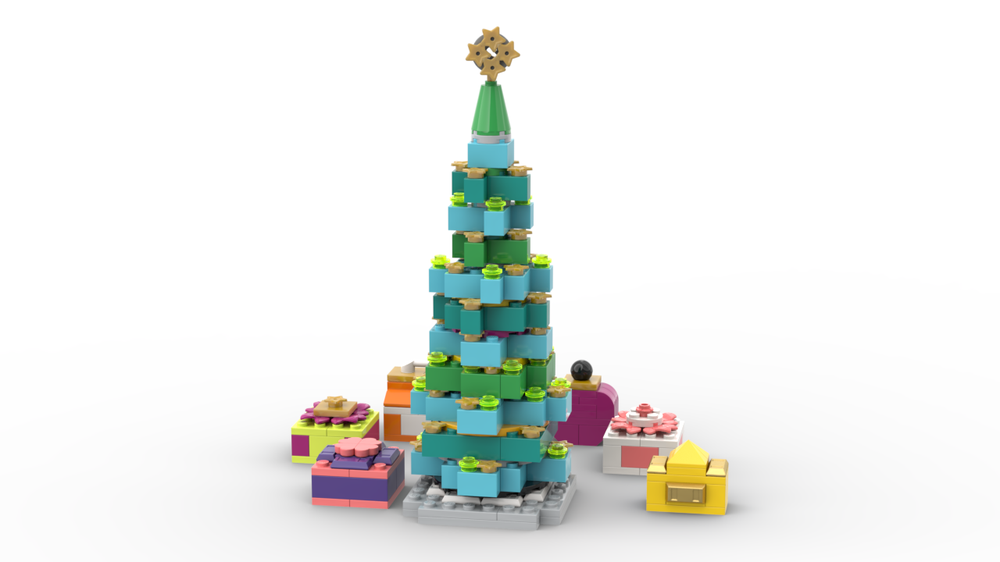 LEGO MOC 11022 Christmas tree by Lenarex | Rebrickable - Build with LEGO