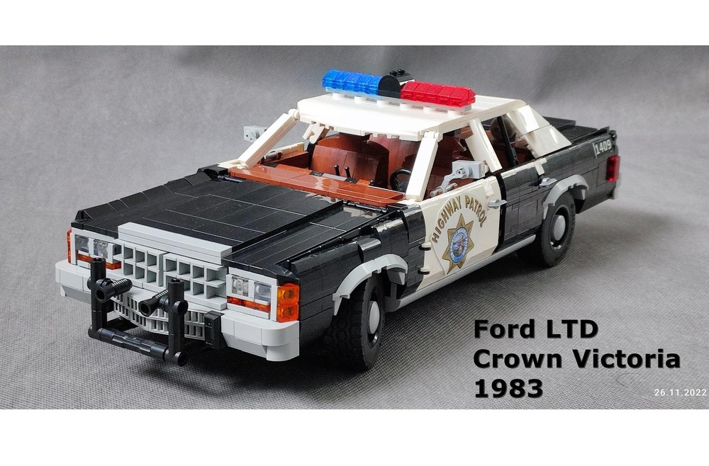LEGO MOC Ford LTD Crown Victoria 1983 Highway Patrol by syzygy87 ...
