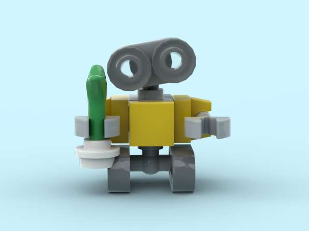 LEGO MOC Minifig size Wall-E by RLanoue | Rebrickable - Build with LEGO