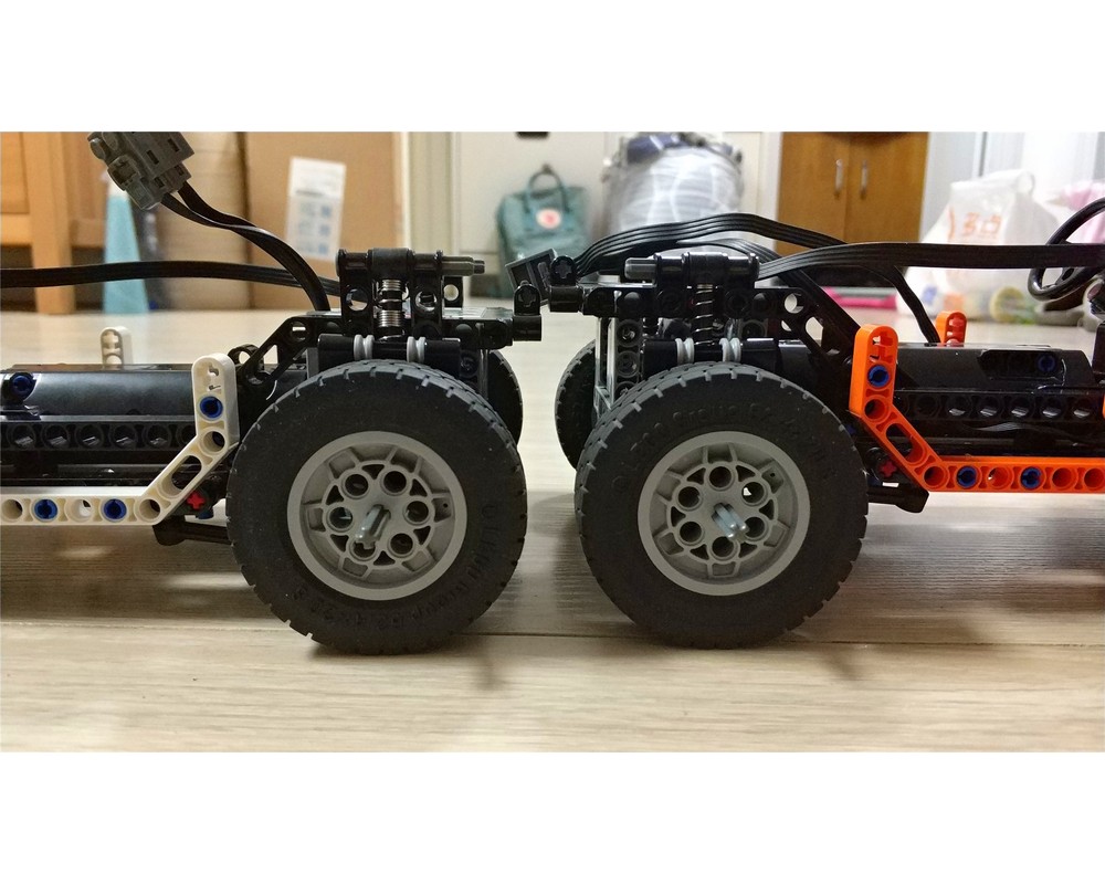 LEGO MOC Compact car chassis for 62.4mm wheels by falconluan ...