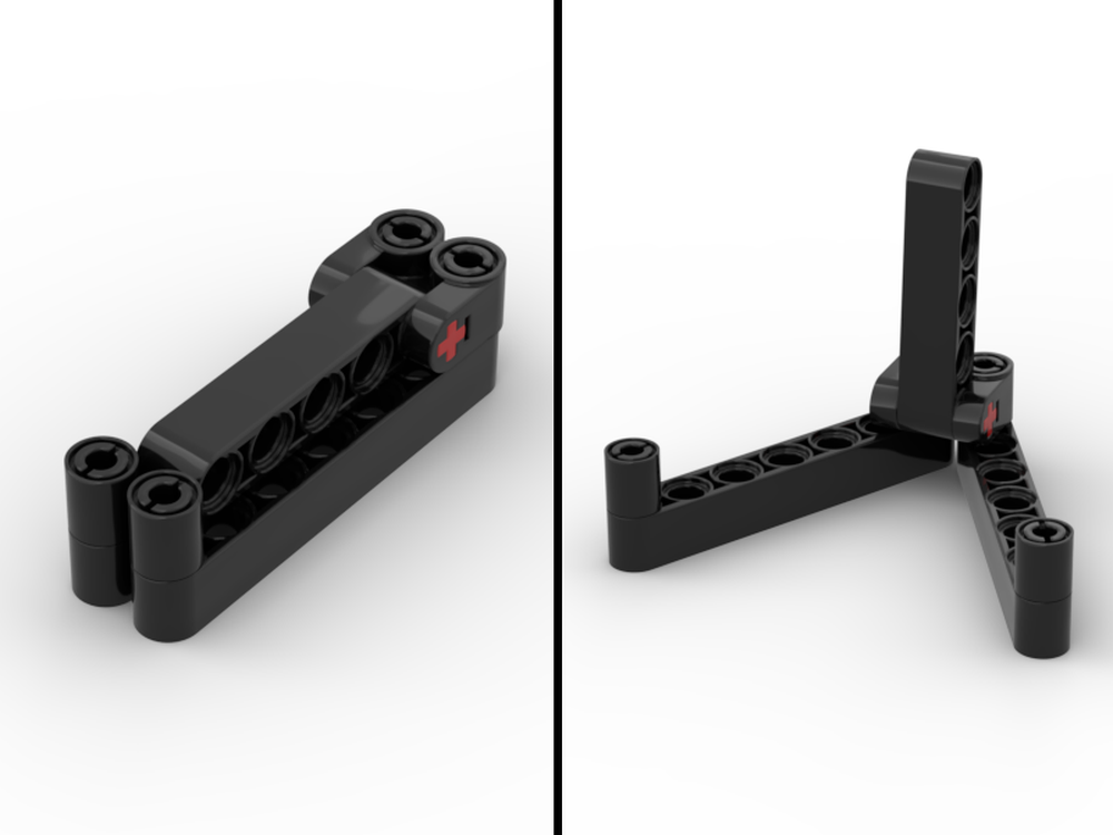 LEGO MOC Mini Phone Stand by BD Technic | Rebrickable - Build with LEGO