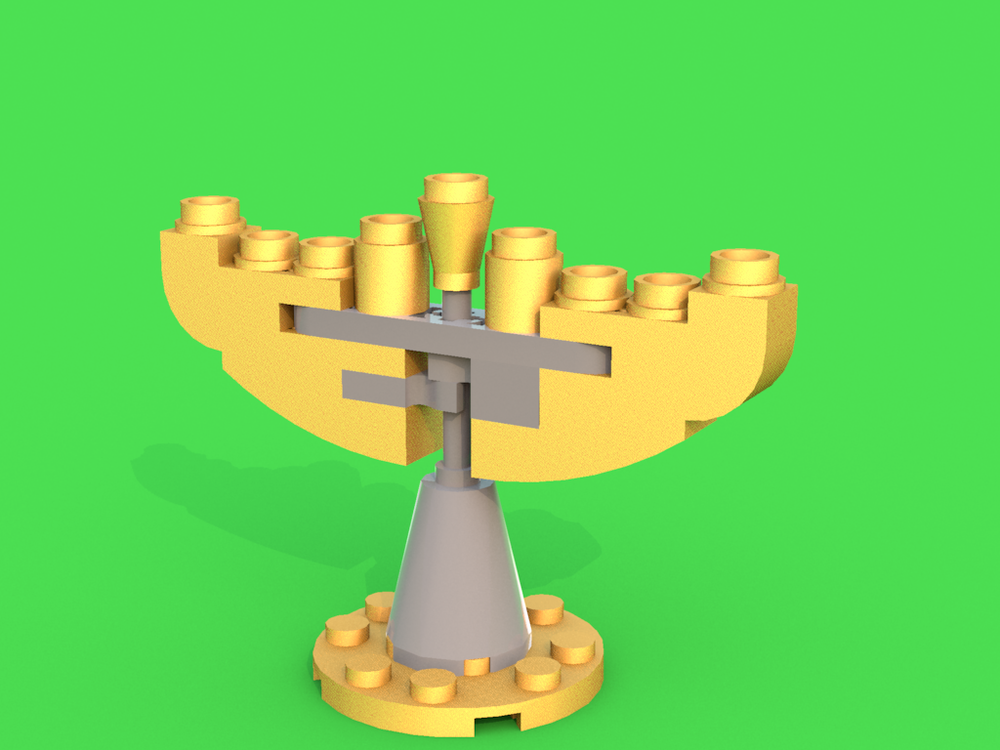 Lego Moc Nano Candelabra By Legoori Rebrickable Build With Lego