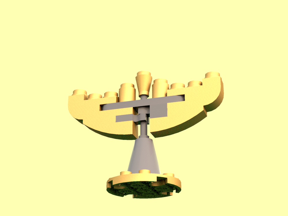 LEGO MOC Nano Candelabra by LegoOri | Rebrickable - Build with LEGO