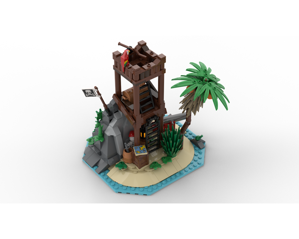 Lego Moc 1871 Pirates Cannon Remake By Legatoflegion Rebrickable