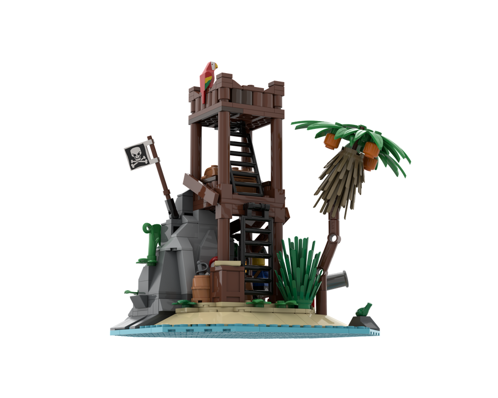 Lego Moc 1871 Pirates Cannon Remake By Legatoflegion Rebrickable