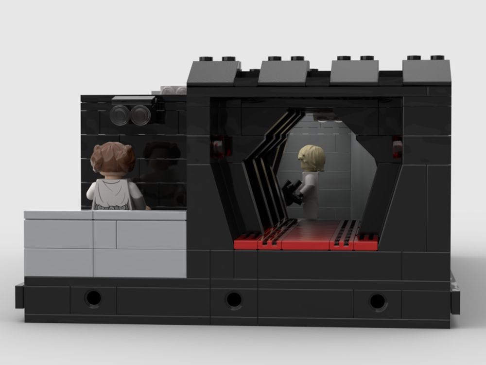 LEGO MOC Detention Block Leia Rescue by PauloJorgeRamos | Rebrickable ...