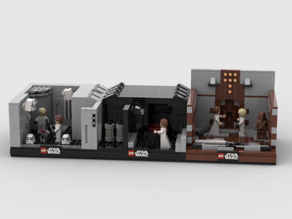 LEGO MOC Detention Block Leia Rescue by PauloJorgeRamos | Rebrickable ...