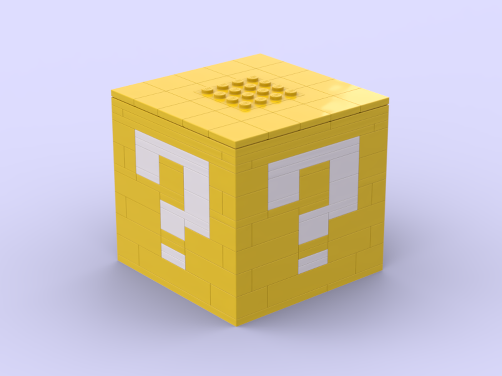 LEGO MOC Customisable Super Mario Question Block by brickler224 ...