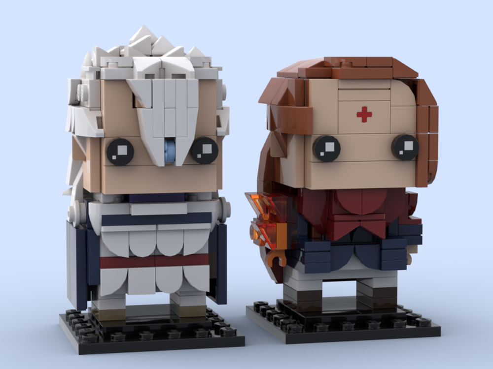 LEGO MOC Fuegoleon Vermillion & Nozel Silva - Black Clover BrickHeadz ... LEGO MOC Fuegoleon Vermillion & Nozel Silva - Black Clover BrickHeadz ...