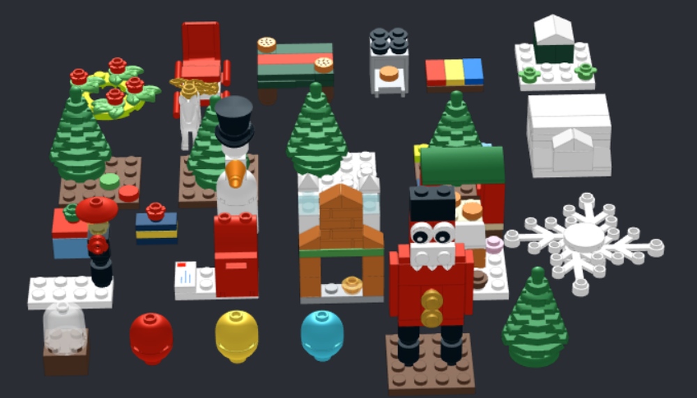 LEGO MOC-130165 LEGO advent calendar 2022 by rezusdaniel | Rebrickable ...