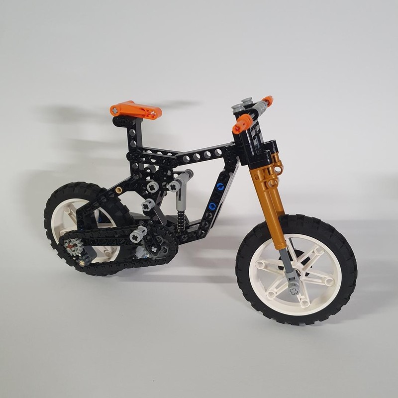 LEGO MOC MOUNTAINBIKE by technic.norm.brick | Rebrickable - Build with LEGO