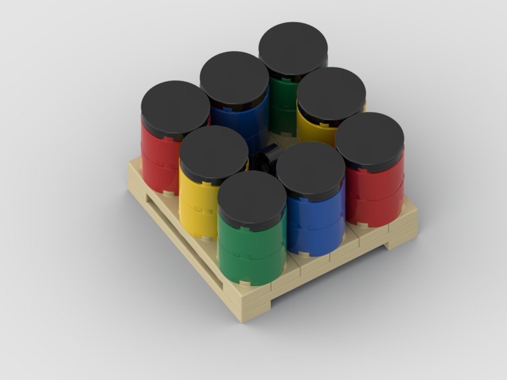 LEGO MOC Food Crate by ORBcreations | Rebrickable - Build with LEGO