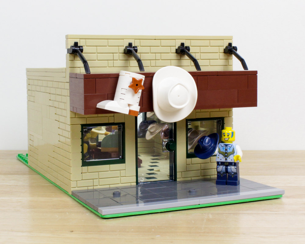 LEGO MOC Cowboy Hat Store by Stonewall Bricks | Rebrickable - Build ...