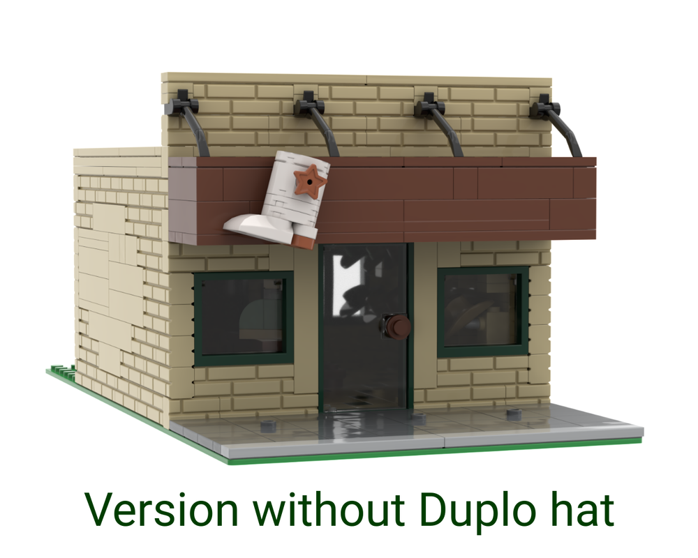 LEGO MOC Cowboy Hat Store by Stonewall Bricks | Rebrickable - Build ...