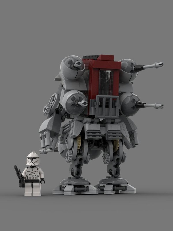 LEGO MOC AT-TE Mech by Alex_Qwerty | Rebrickable - Build with LEGO