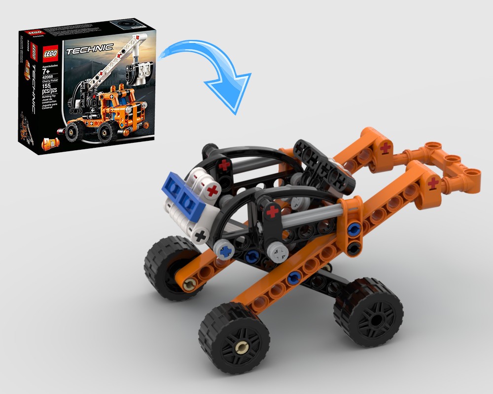 LEGO MOC Baby Carriage 42088 Alternative by ErikGS | Rebrickable ...