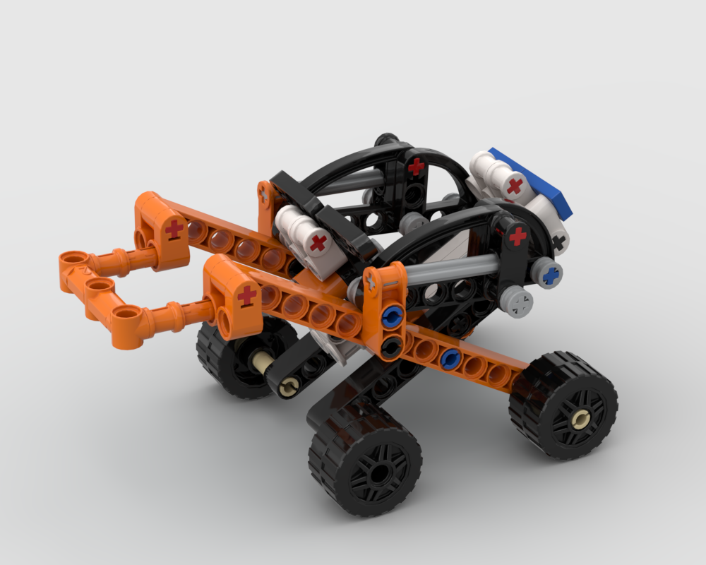 LEGO MOC Baby Carriage 42088 Alternative by ErikGS | Rebrickable ...