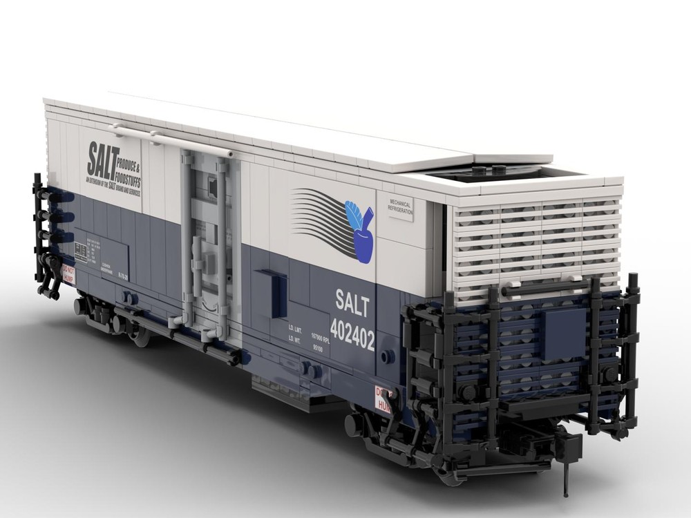 LEGO MOC 57ft Reefer SALT V3 by Yellow.LXF | Rebrickable - Build with LEGO