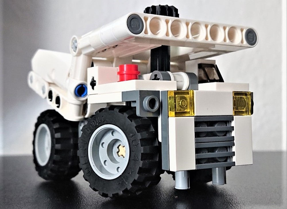 LEGO MOC Mini Liebherr Mining Dump Truck by GerritvdG | Rebrickable ...