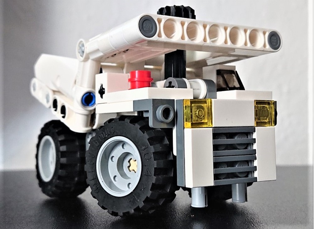 LEGO MOC Mini Liebherr Mining Dump Truck by GerritvdG | Rebrickable ...