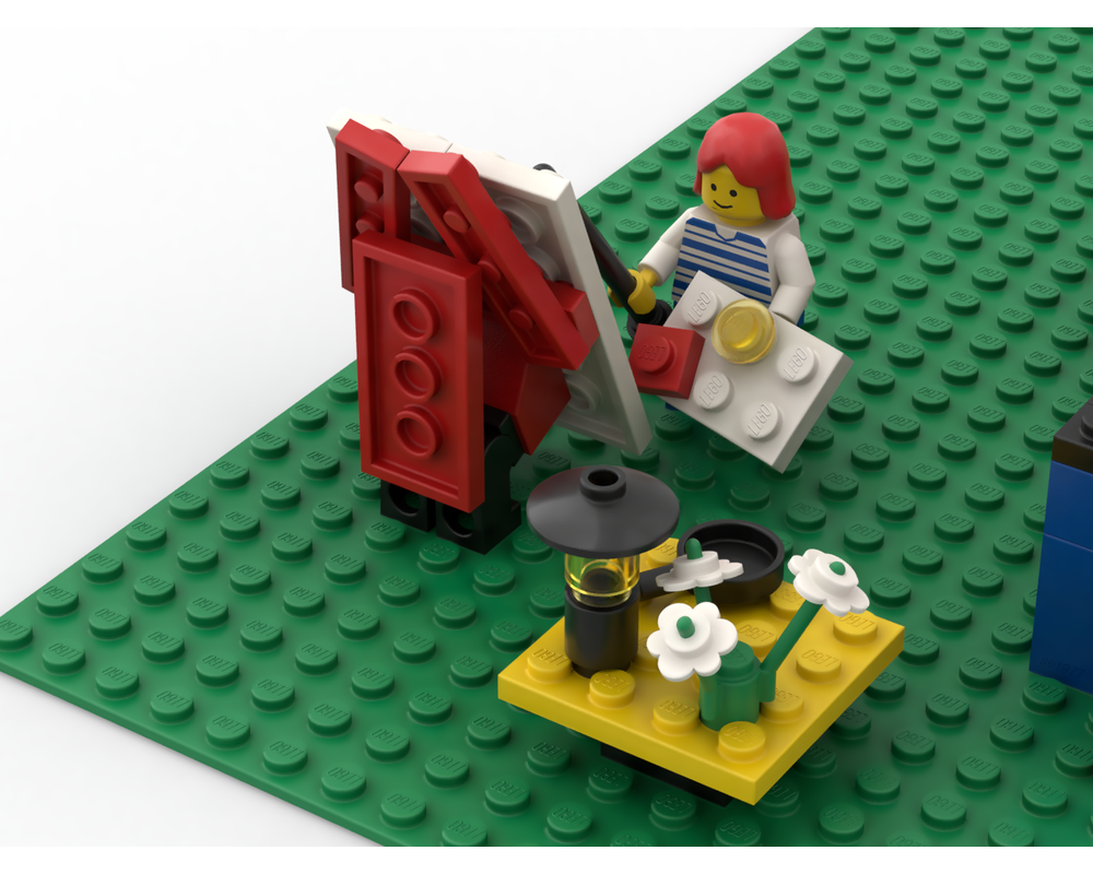 LEGO MOC 6370 Painter by se1977 | Rebrickable - Build with LEGO